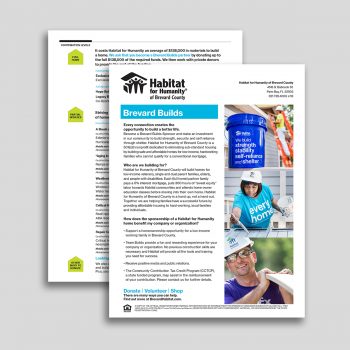 Habitat for Humanity Portfolio - SKY ADVERTISING